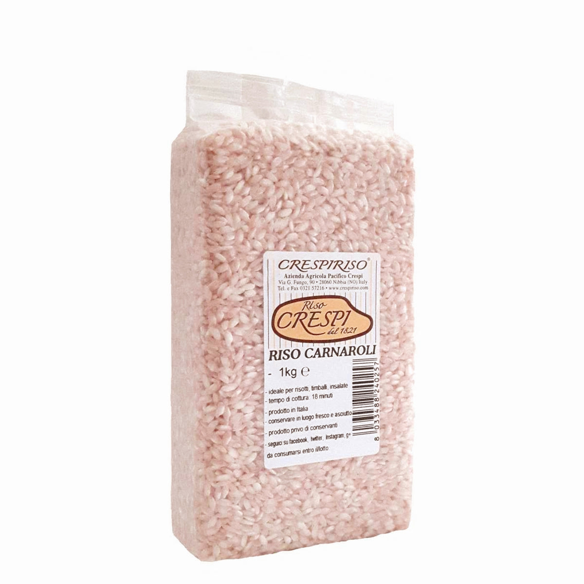 Riso Carnaroli crespiriso 1kg sottovuoto – CRESPIRISO.COM